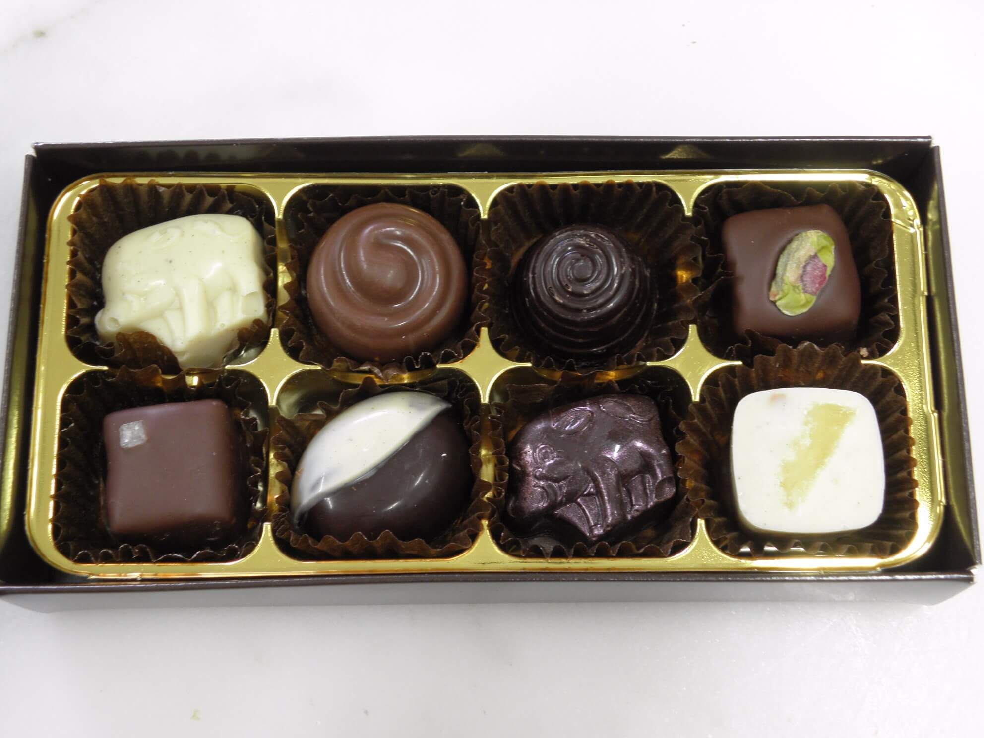 Box of 8 Chocolates - The Chocolate Bar